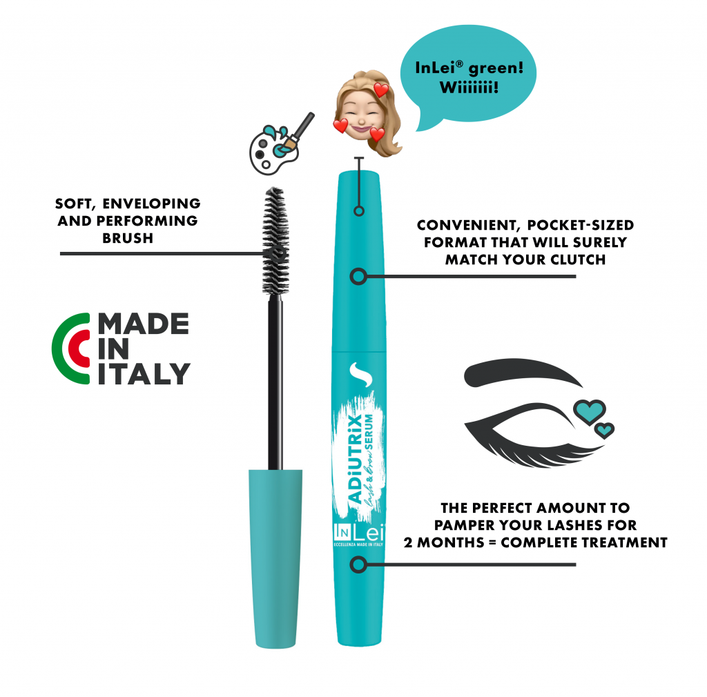 Short and not voluminous eyelashes? No problem, InLei® ADIUTRIX has ...
