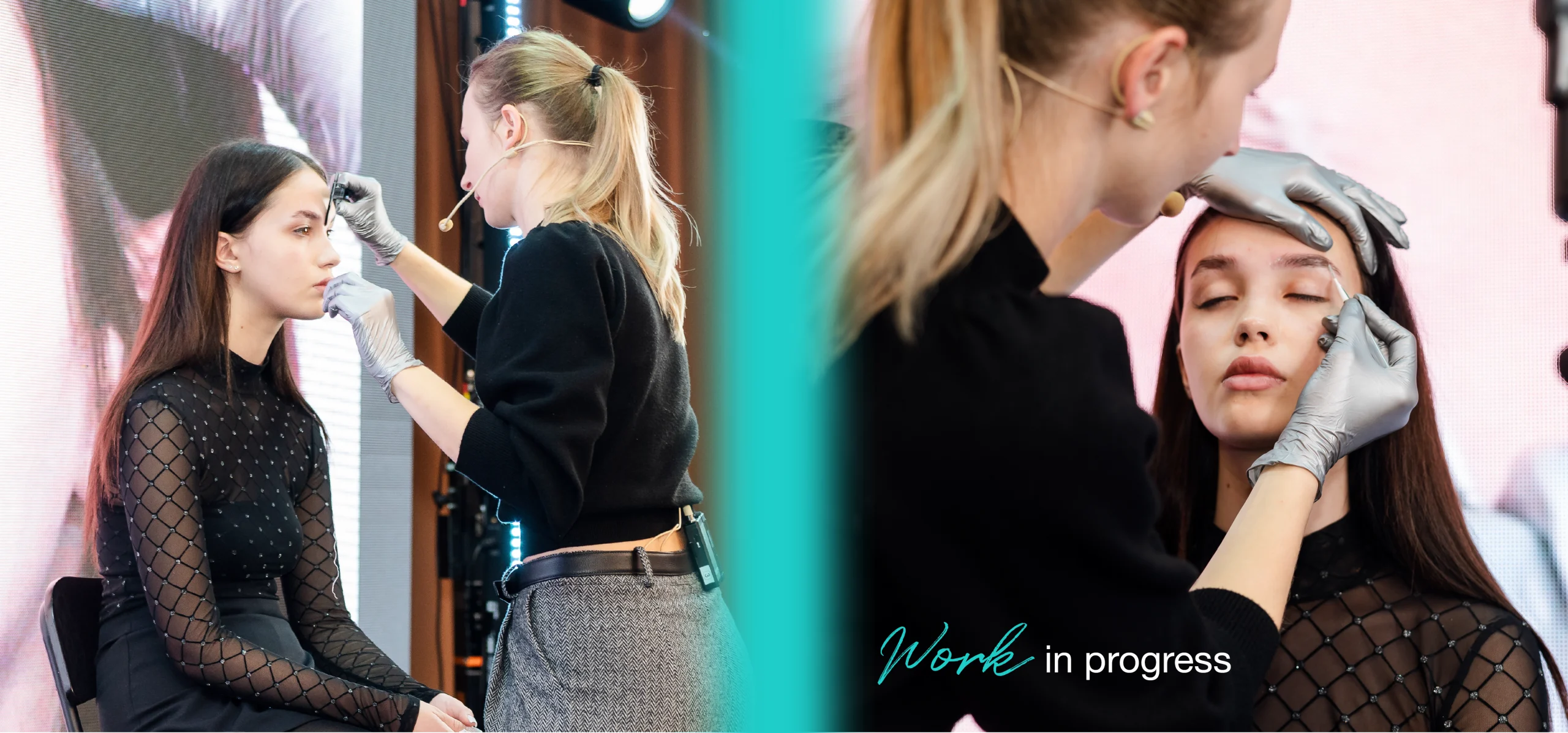 Step-by-step working protocol of the InLei® Brow Bomber eyebrow ...