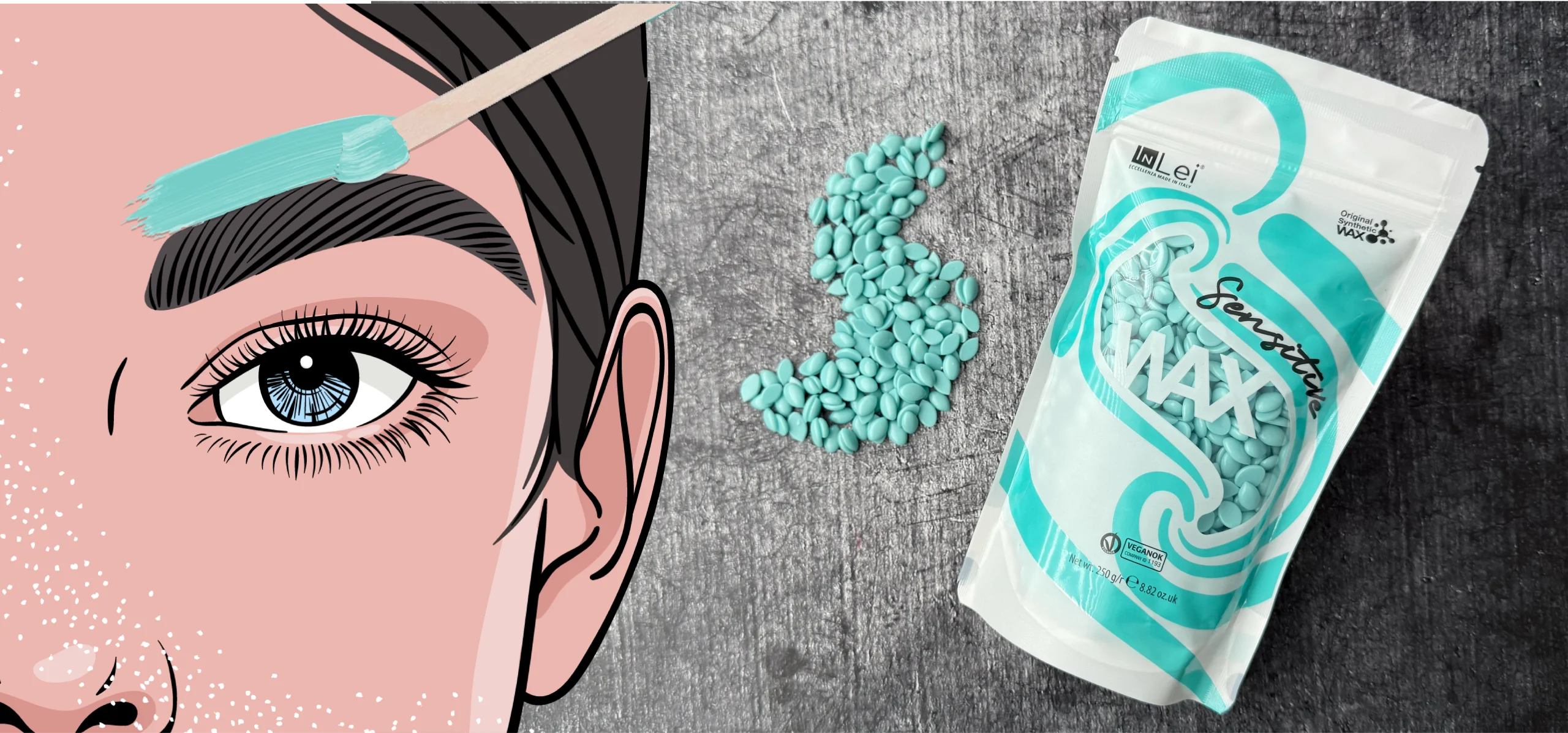 Step-by-step working protocol of the InLei® Brow Bomber eyebrow ...